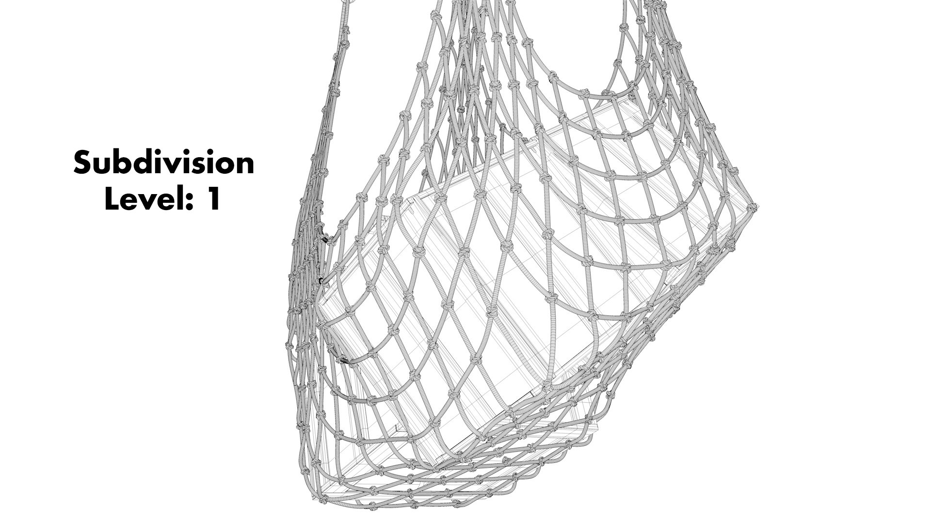 Hanging Rope Cargo Net 3D Model - TurboSquid 1470344