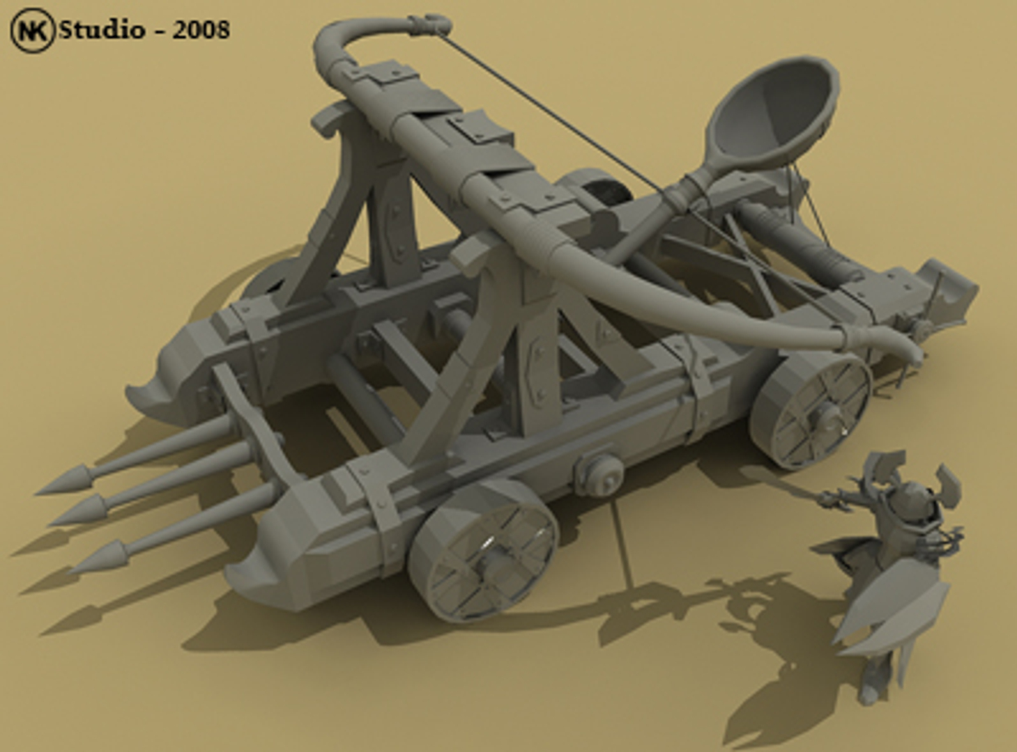 medieval fantasy catapult 3ds