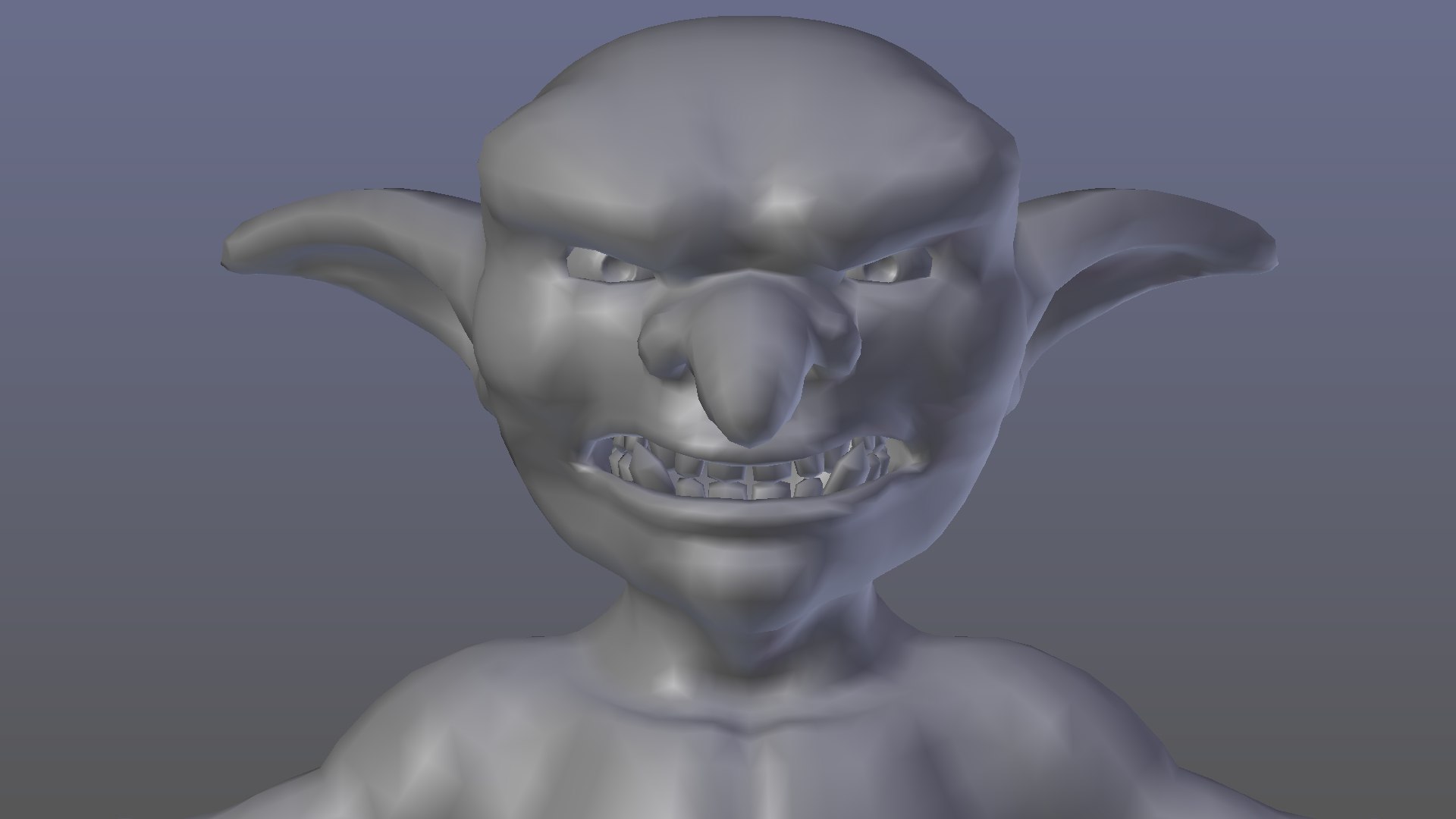 3D Goblin Blender - TurboSquid 1378153