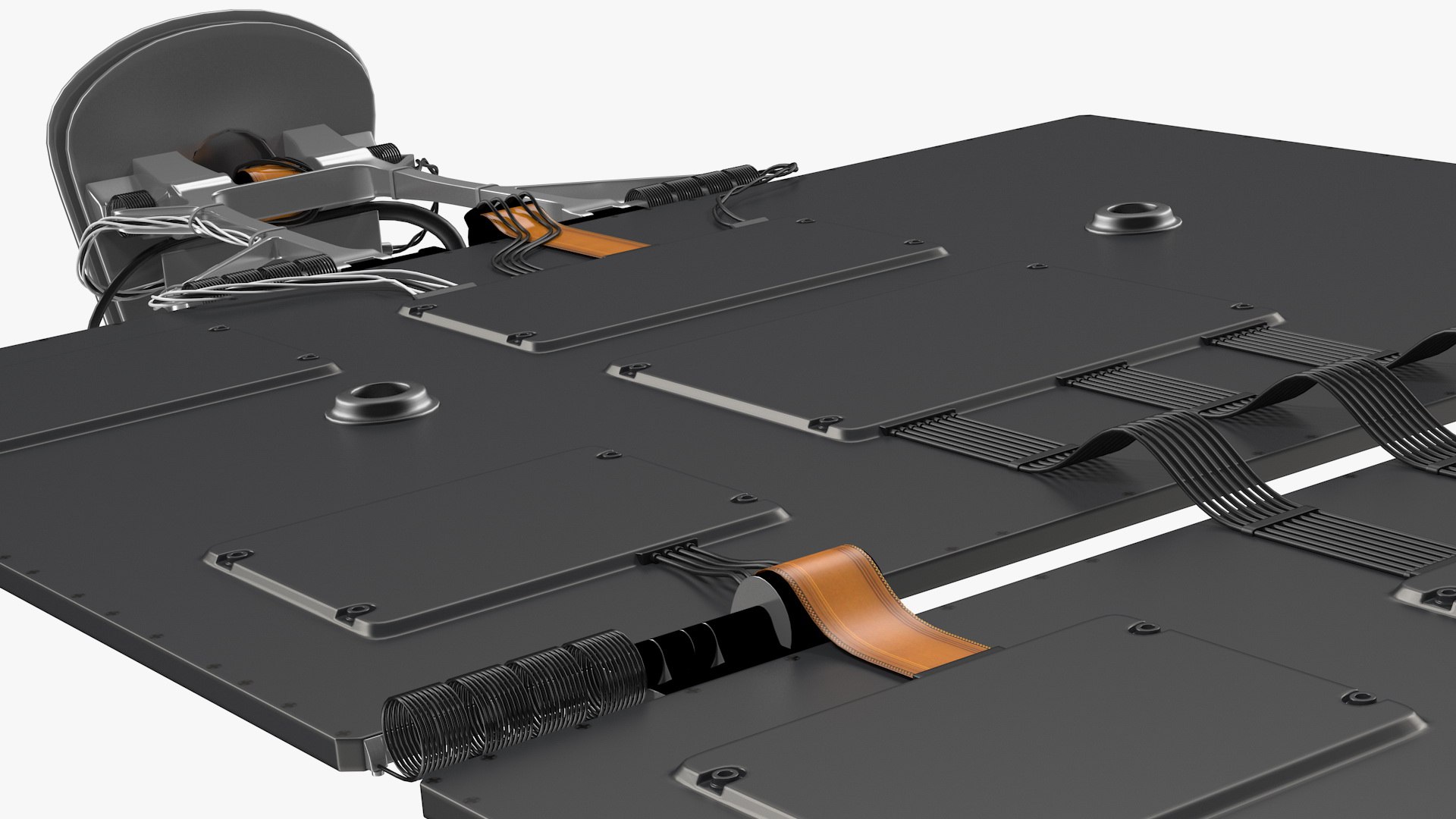 Solar panels spacecraft spaceship 3D model - TurboSquid 1466738