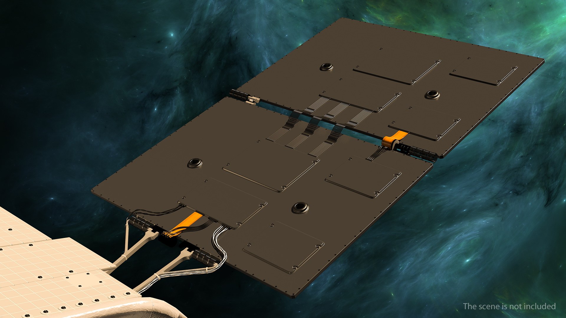 Solar Panels Spacecraft Spaceship 3D Model - TurboSquid 1466738