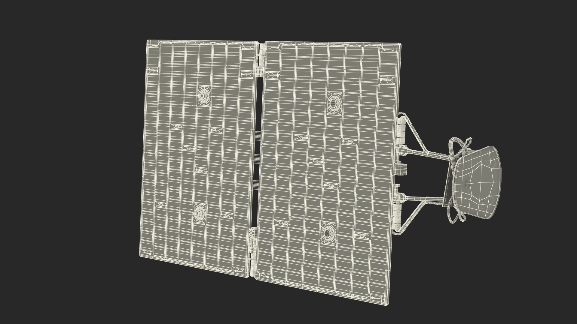 Solar Panels Spacecraft Spaceship 3D Model - TurboSquid 1466738