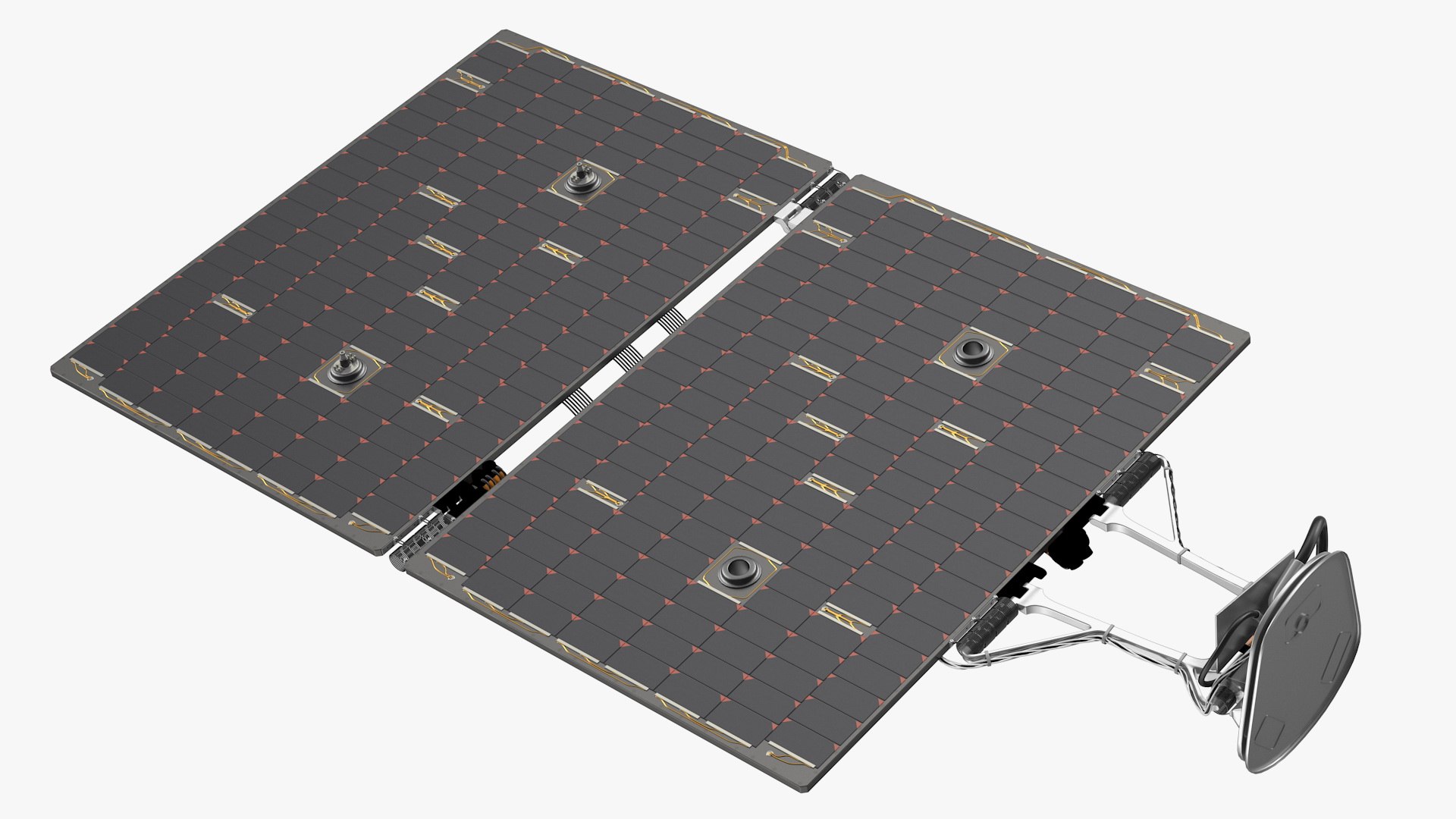 Solar Panels Spacecraft Spaceship 3D Model - TurboSquid 1466738