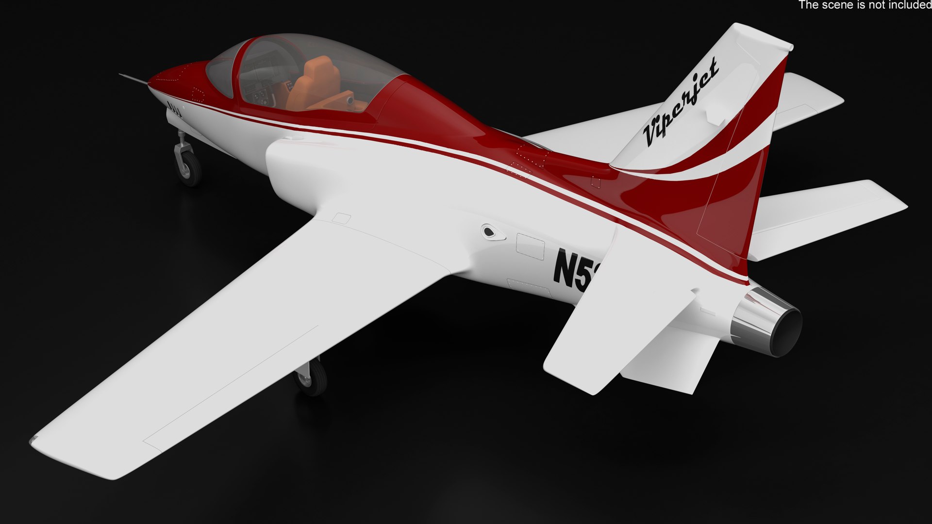 3D Private Jet Aircraft ViperJet Rigged - TurboSquid 2362532