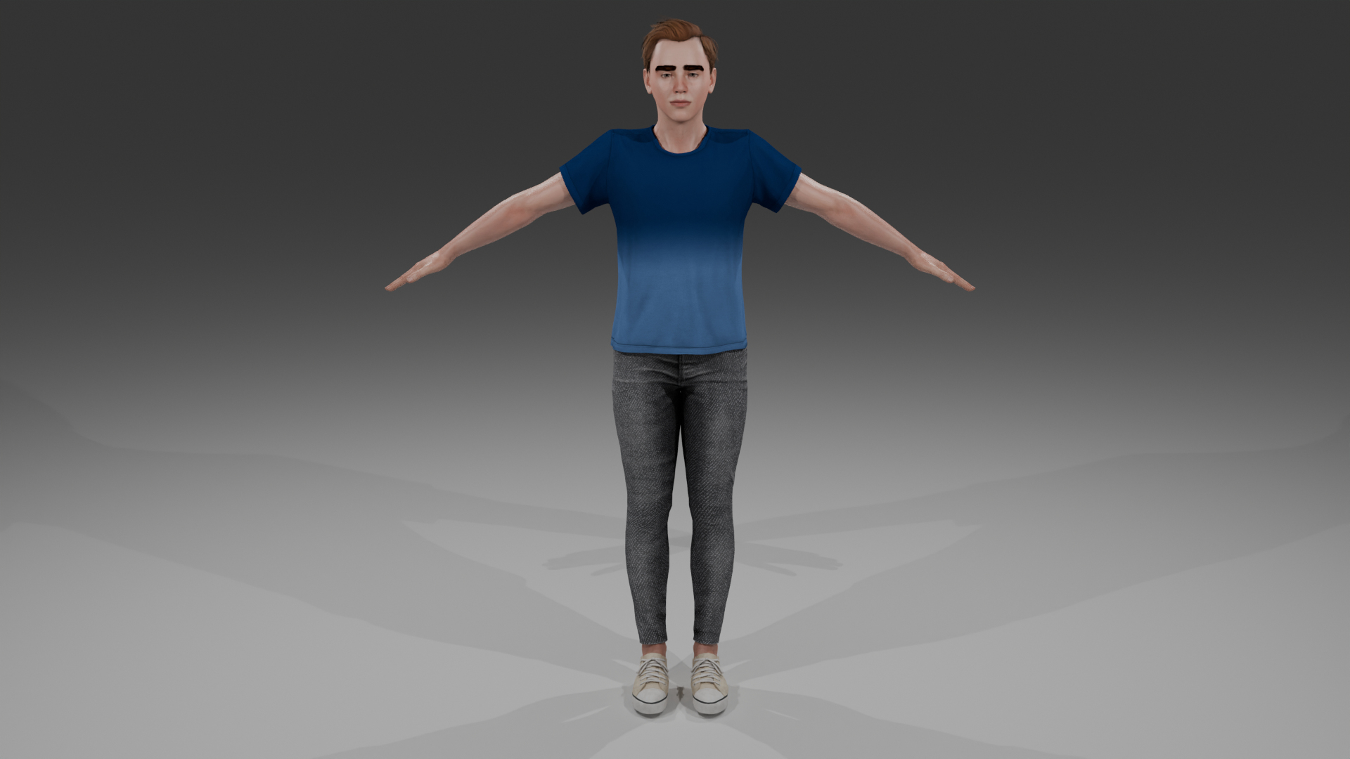 Male Character 3d Model Fully Rigged And Game Ready 3D - TurboSquid 2270098