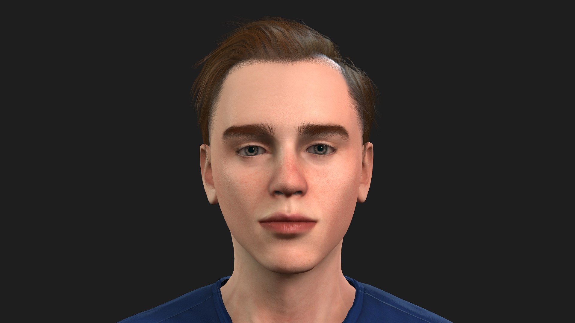 Male Character 3d Model Fully Rigged And Game Ready 3D - TurboSquid 2270098