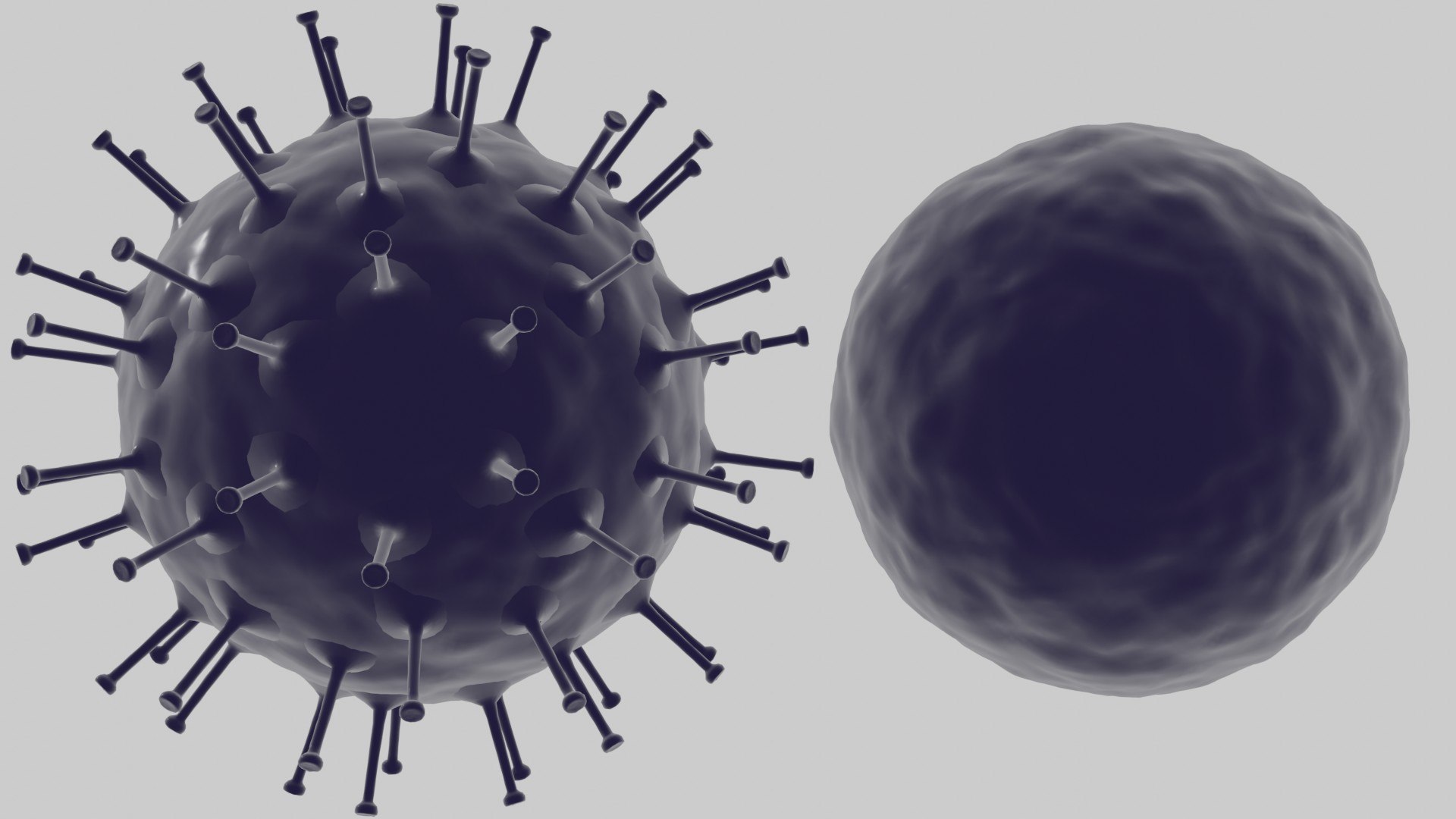 3D Model Blue Virus - TurboSquid 1965747