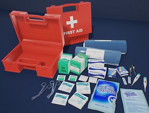 Download Free & Premium First Aid Kit 3D Models | TurboSquid