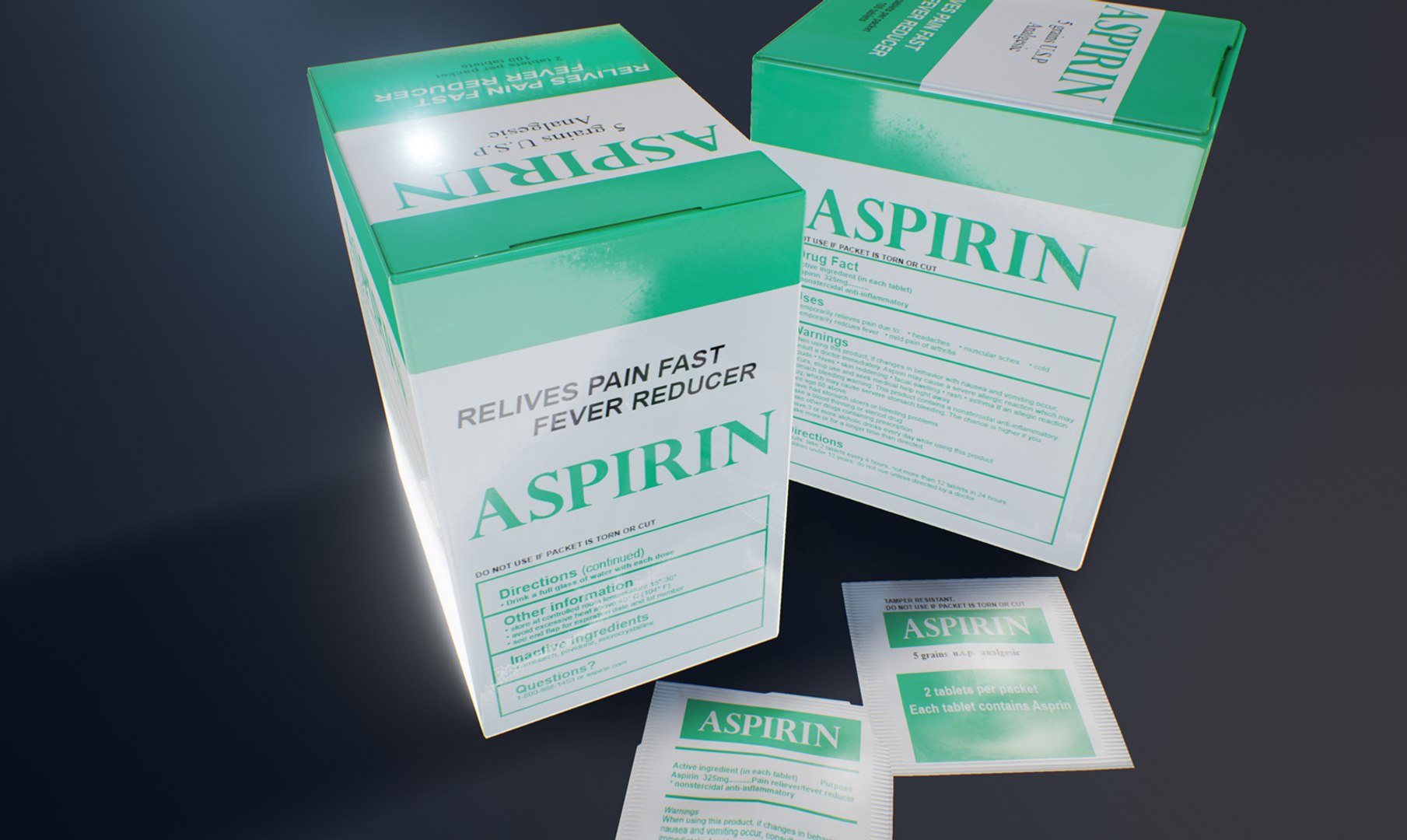 3d Obj Aid Kit 1 Pbr