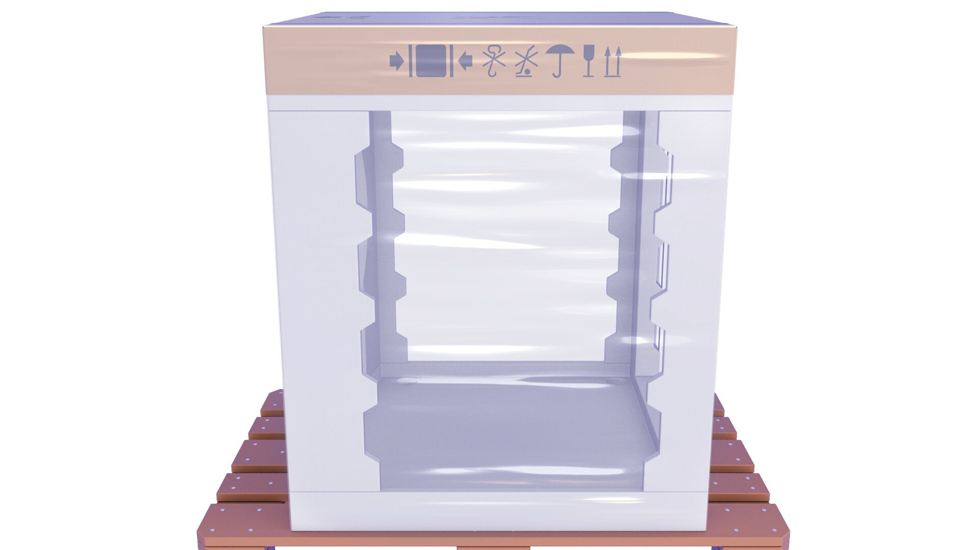 Washing Machine Packaging 1 Model - TurboSquid 2097069