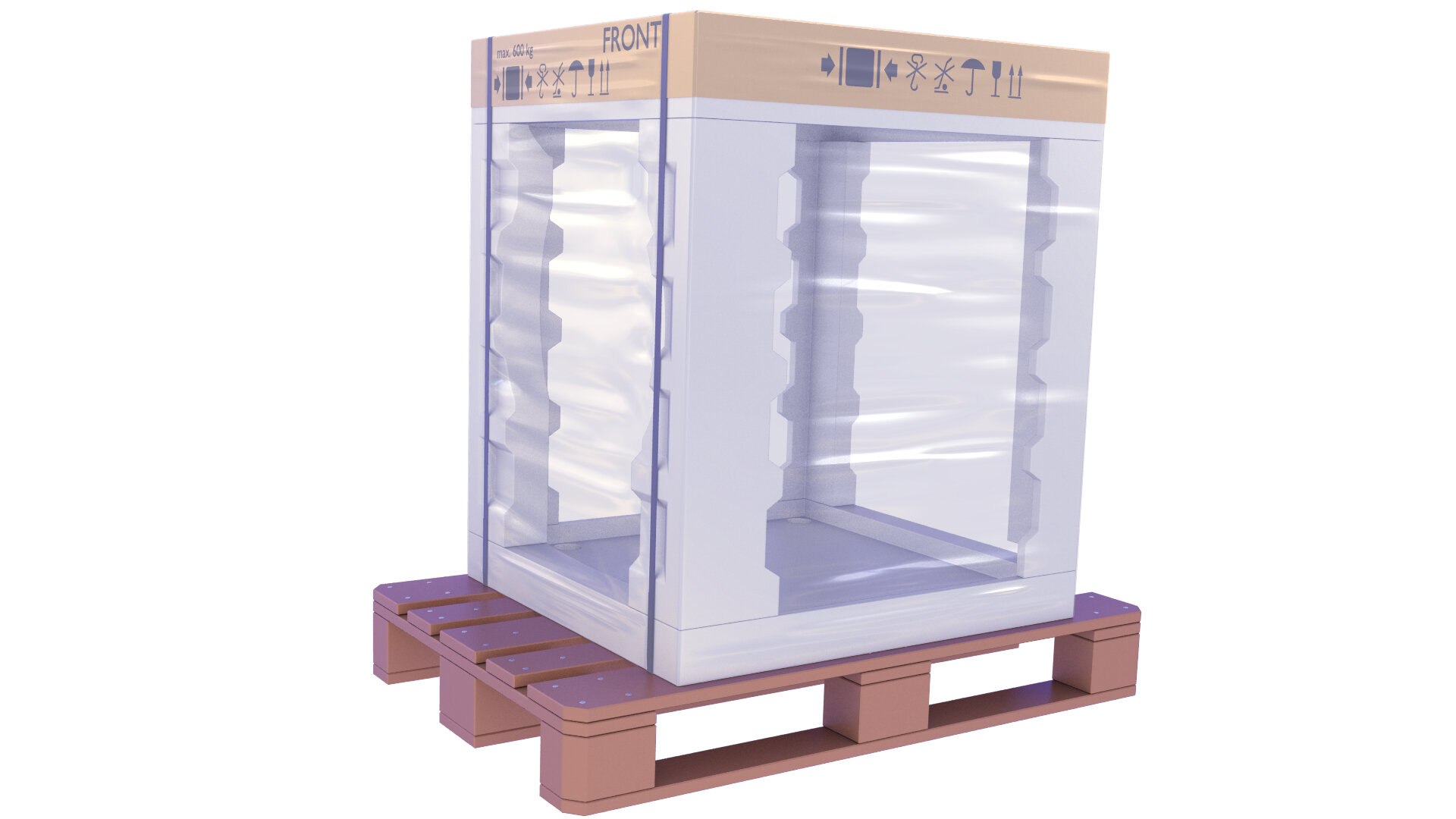 Washing Machine Packaging 1 Model - TurboSquid 2097069