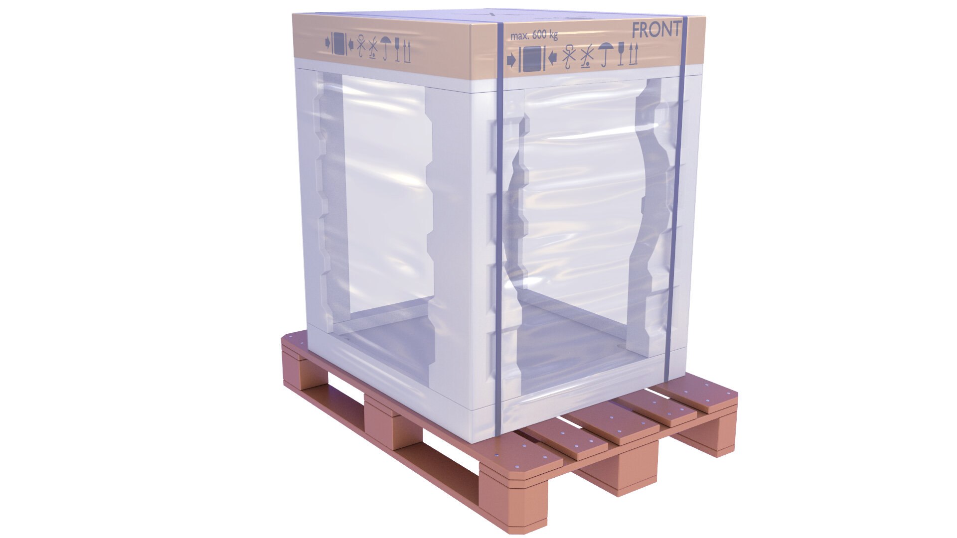 Washing Machine Packaging 1 Model - TurboSquid 2097069