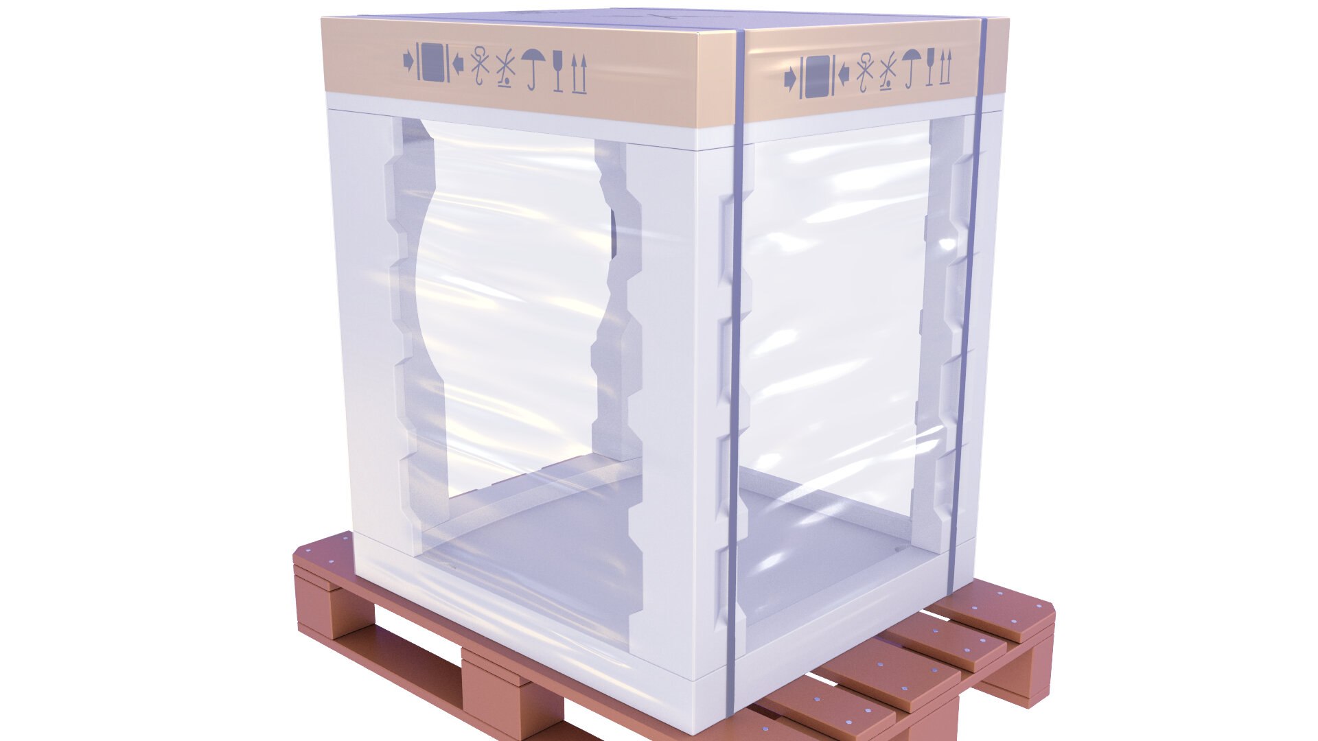 Washing Machine Packaging 1 Model - TurboSquid 2097069