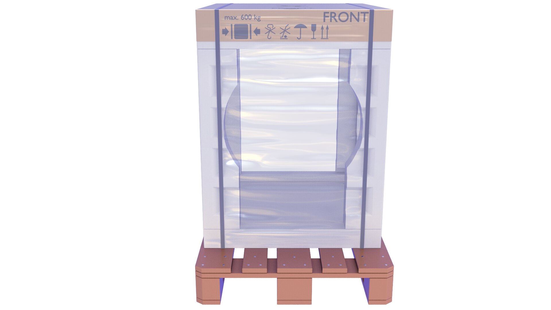 Washing Machine Packaging 1 Model - TurboSquid 2097069