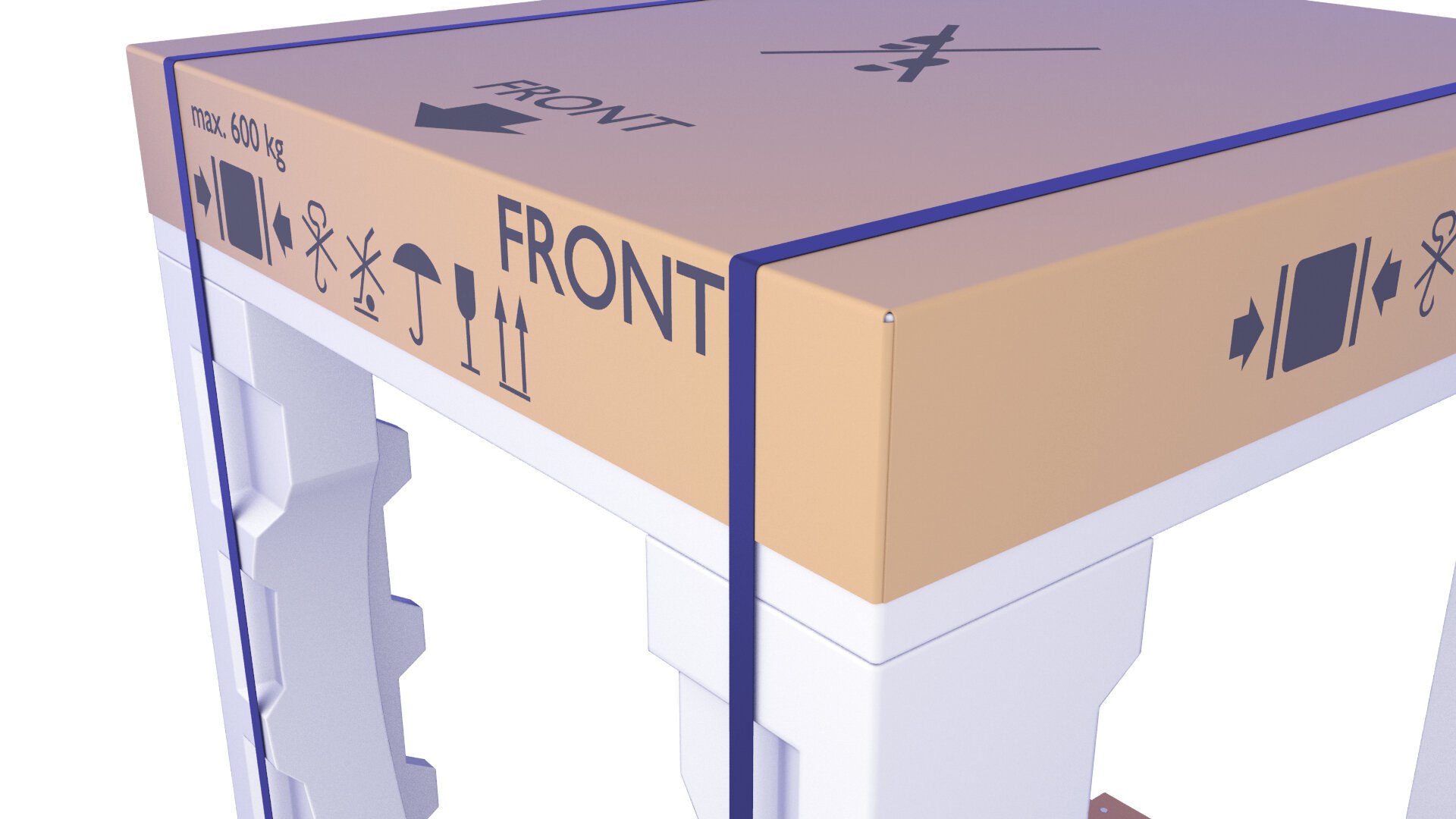 Washing Machine Packaging 1 Model - TurboSquid 2097069