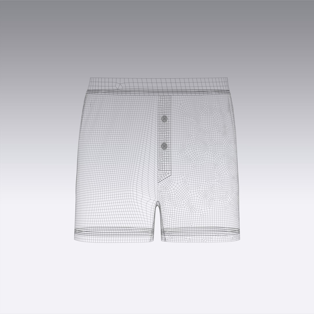 3D Male Boxer Shorts 3D Model Model - TurboSquid 2282261