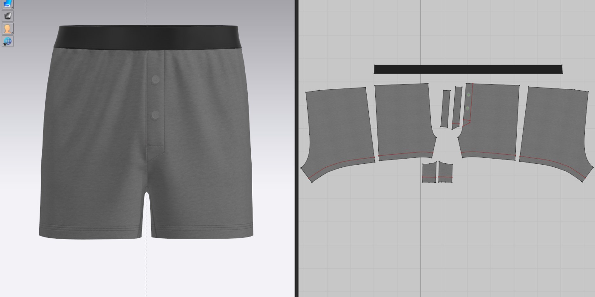 3D Male Boxer Shorts 3D Model Model - TurboSquid 2282261
