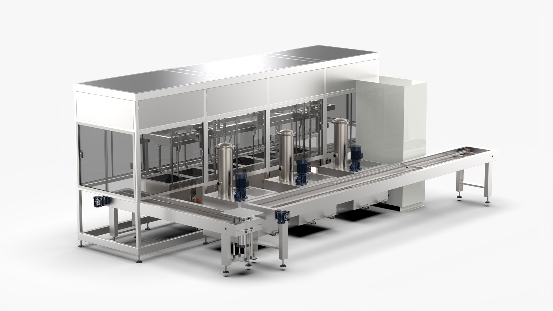 Robotic Ultrasonic Cleaning Machine model - TurboSquid 2009368