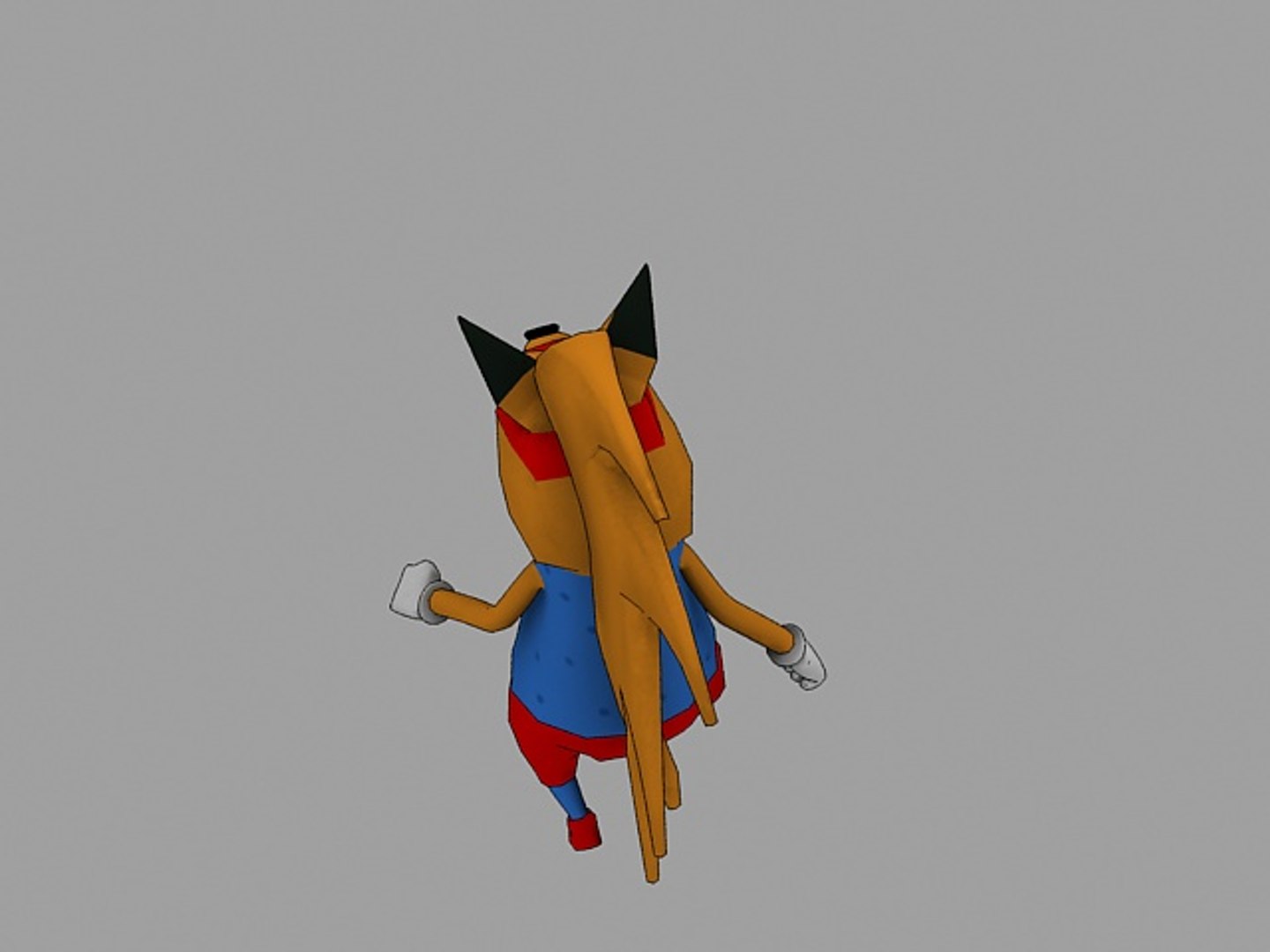 Unity Fox 3D Model - TurboSquid 1170817