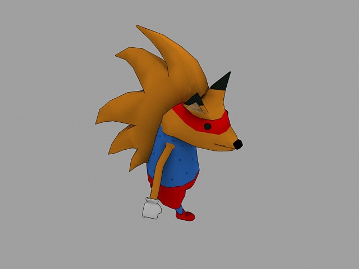 Unity Fox 3D Model - TurboSquid 1170817