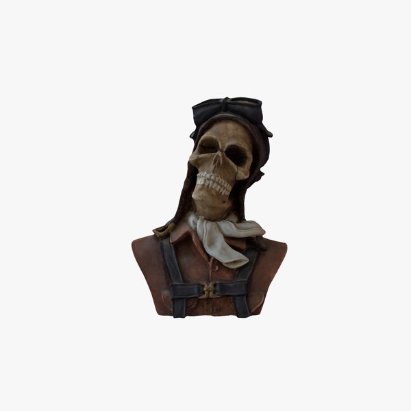 Skull pilot model - TurboSquid 1263565