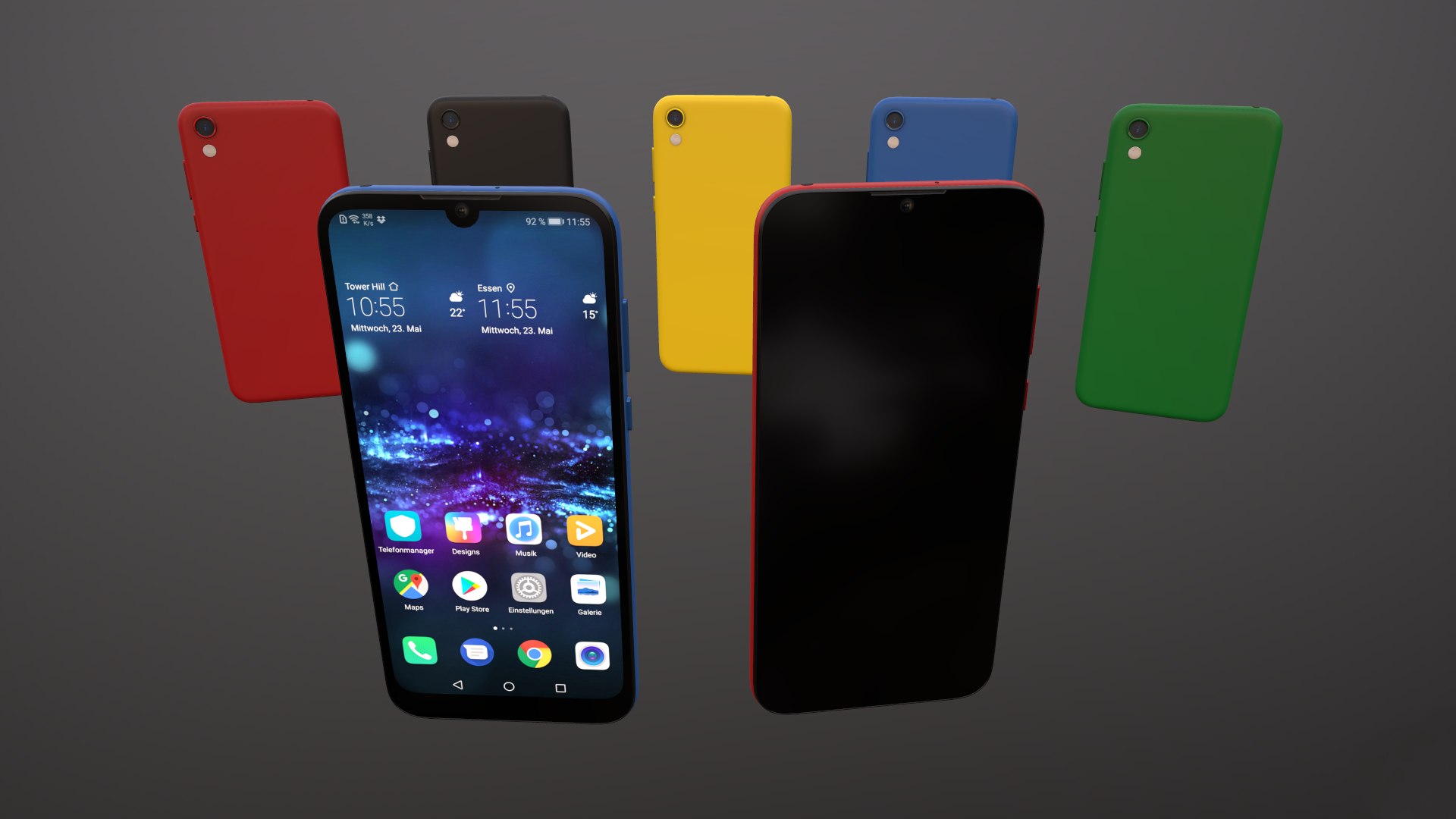 Cell Phone Mobile 3D Model - TurboSquid 1518177