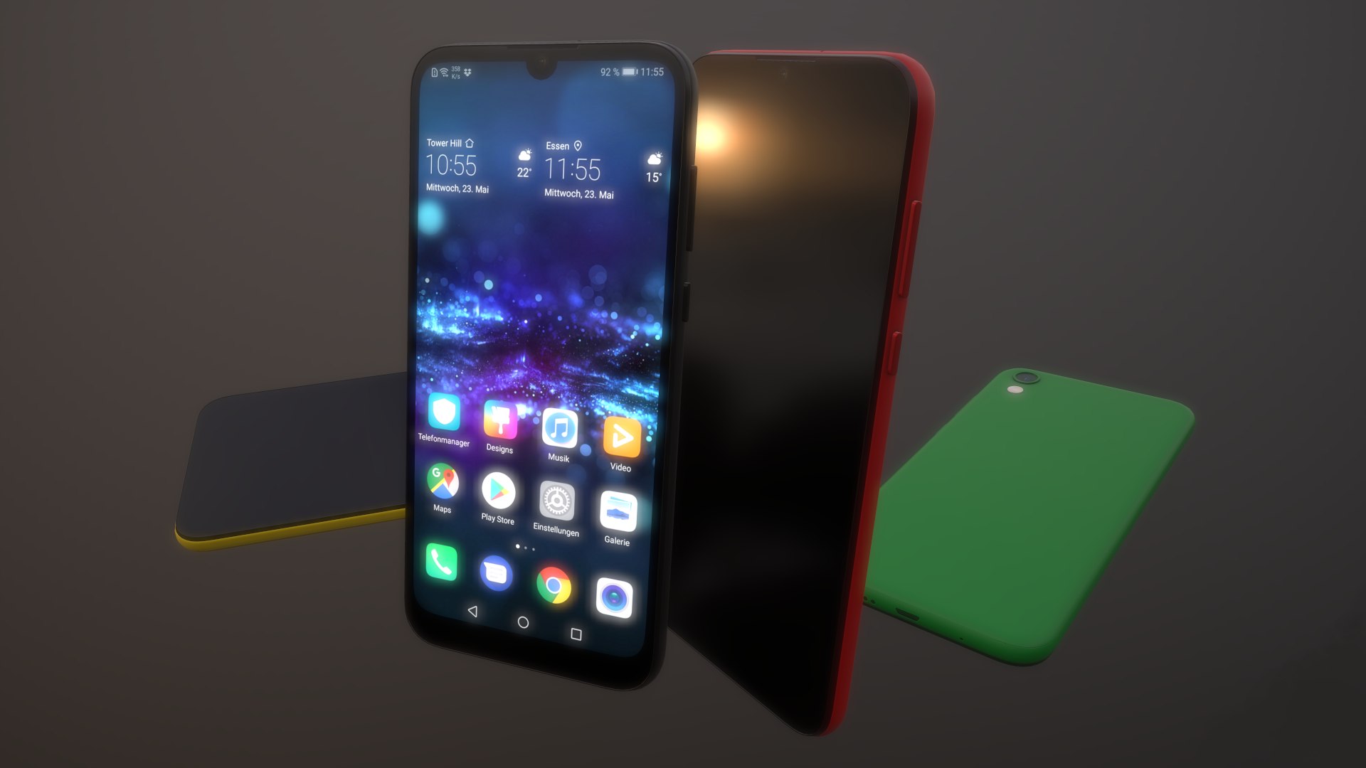 Cell Phone Mobile 3D Model - TurboSquid 1518177