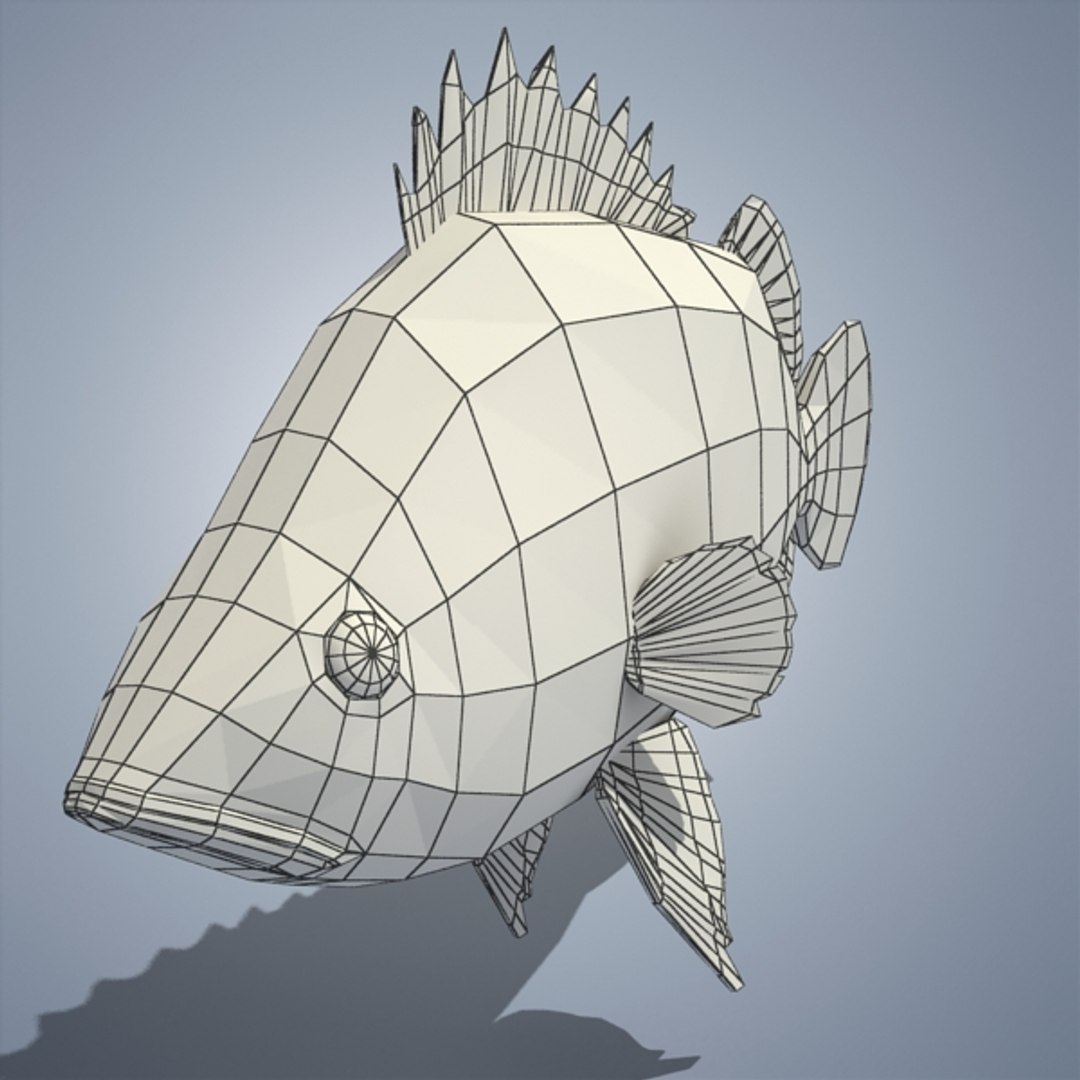 3dsmax Tiger Fish
