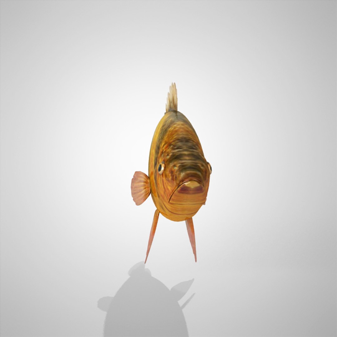 3dsmax Tiger Fish