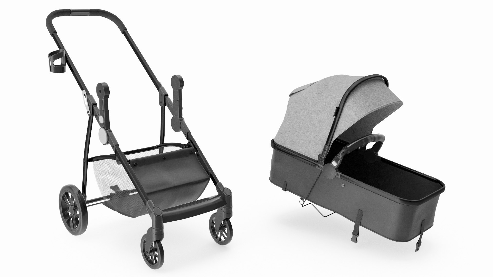 3D Baby Strollers Collection - TurboSquid 2240743