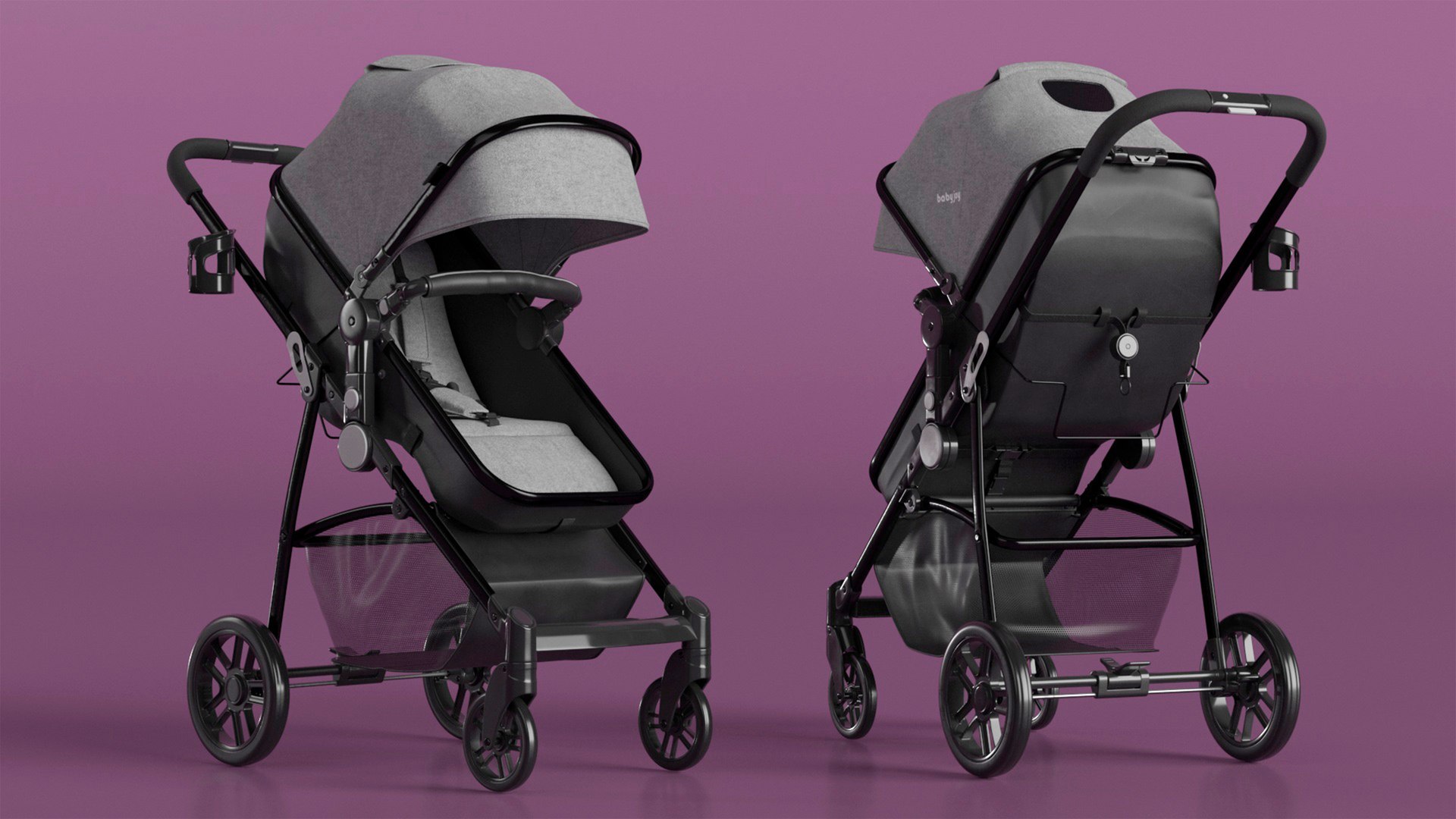 3D Baby Strollers Collection - TurboSquid 2240743