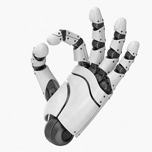Rigged Robot Hand 3D Models With Enhanced License Tiers For Download ...