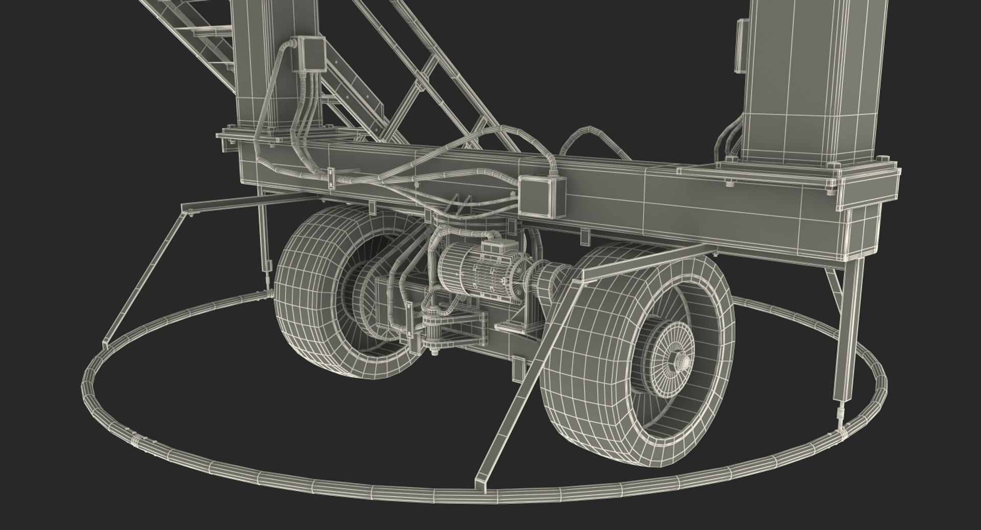 3D model airport jetway bridge rigged - TurboSquid 1337203