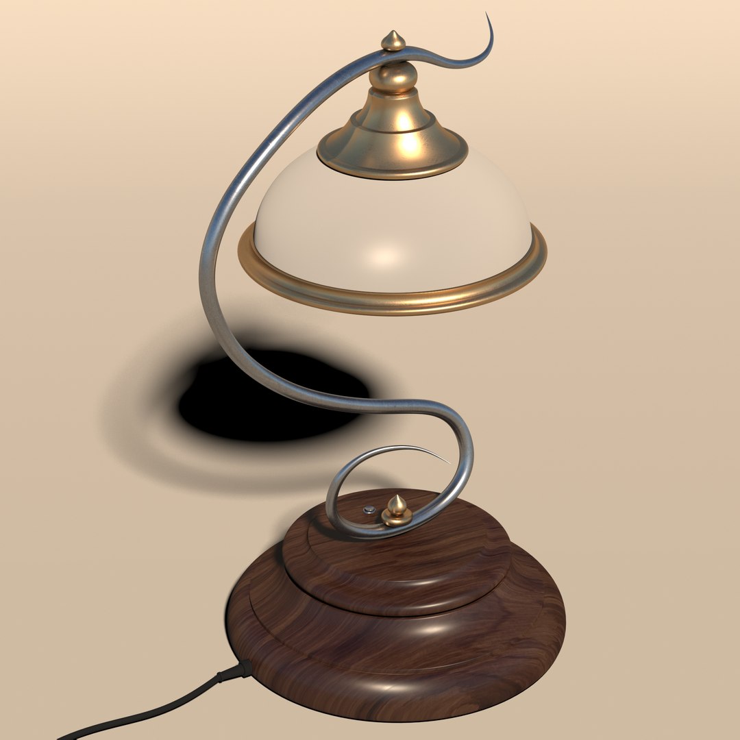 3D Table Lamp Model - TurboSquid 1715676