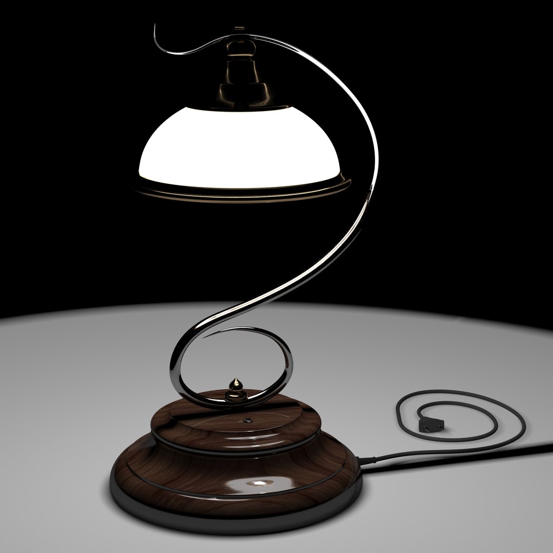 3D Table Lamp Model - TurboSquid 1715676