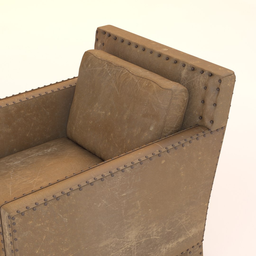 3d model d leather