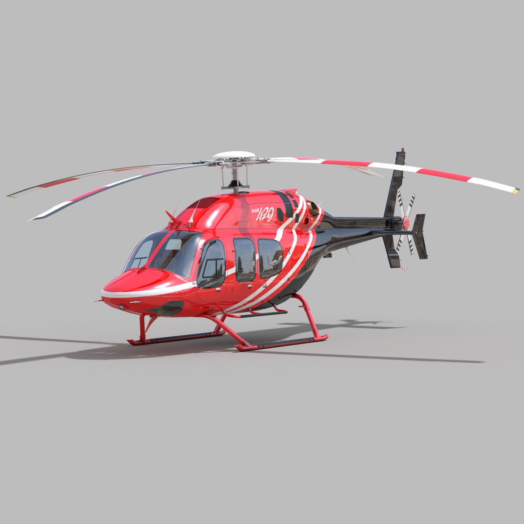 Bell 429 3d Max