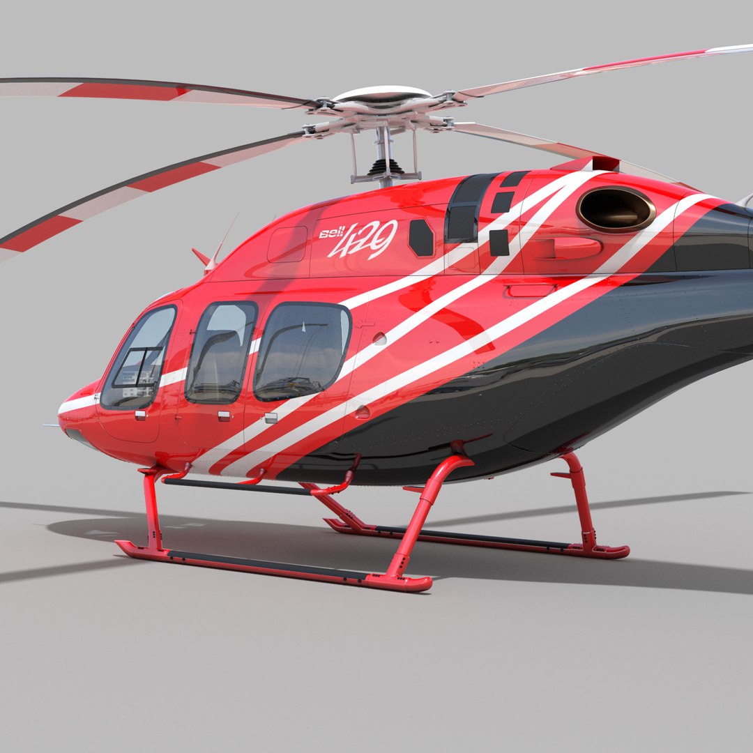 Bell 429 3d Max