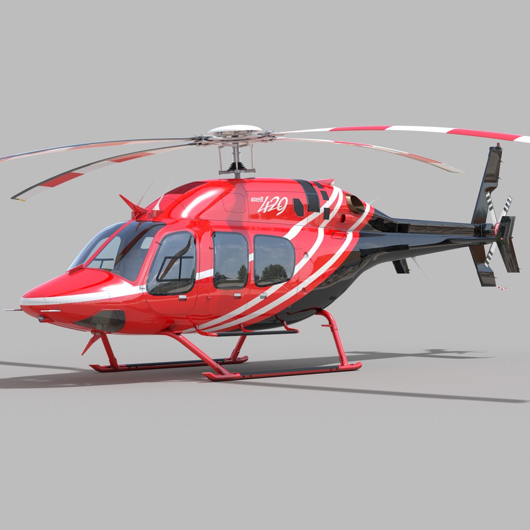 Bell 429 3d Max