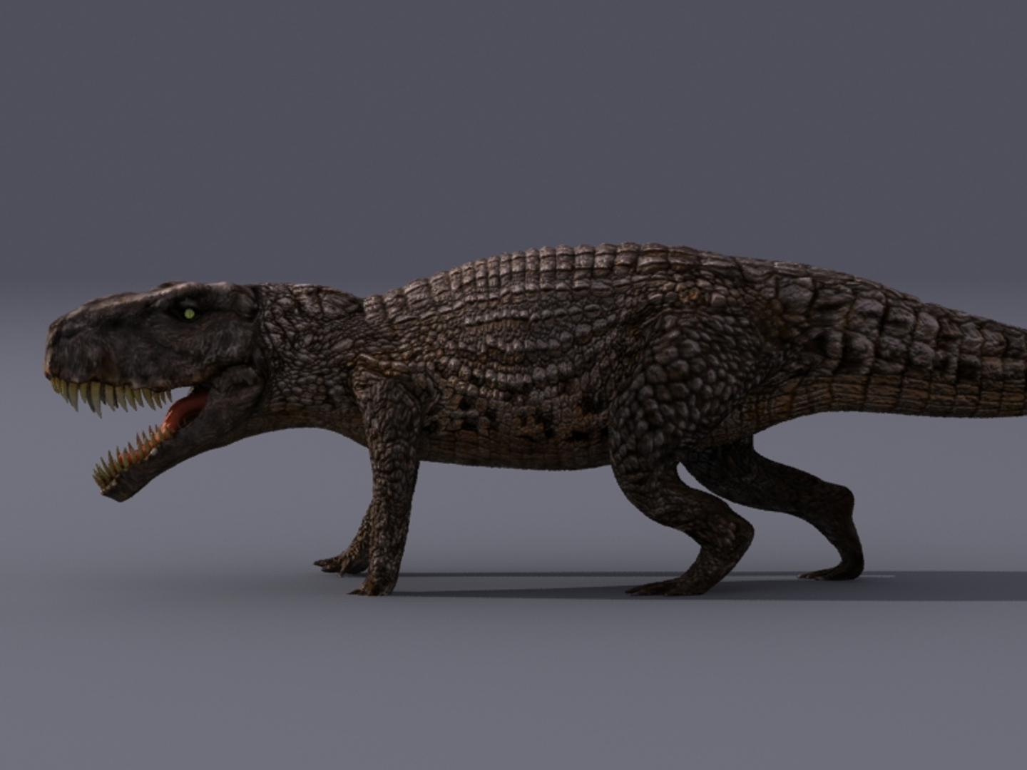 3dsmax postosuchus reptiles dinosaurs