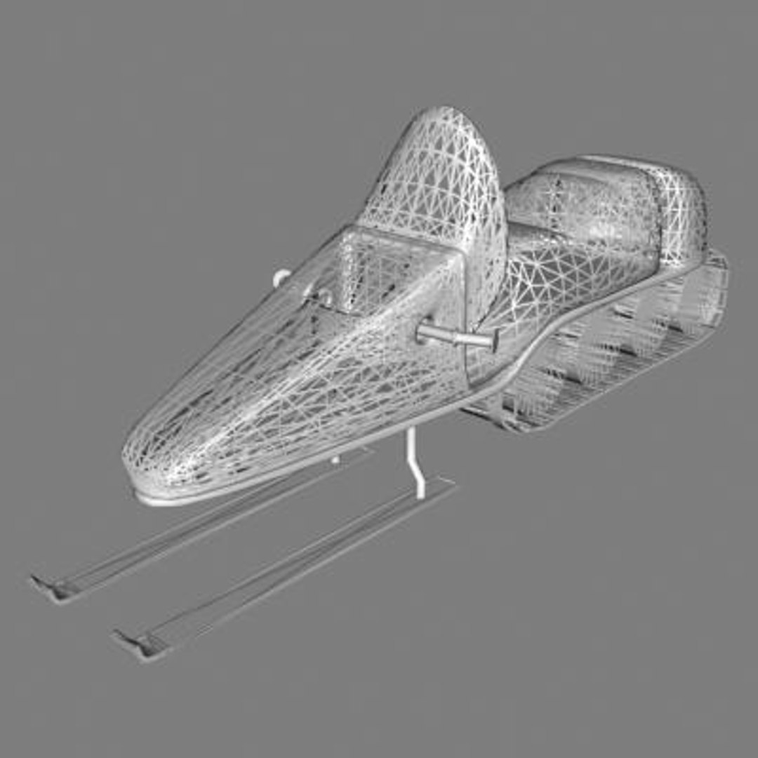 3d Snowmoblie
