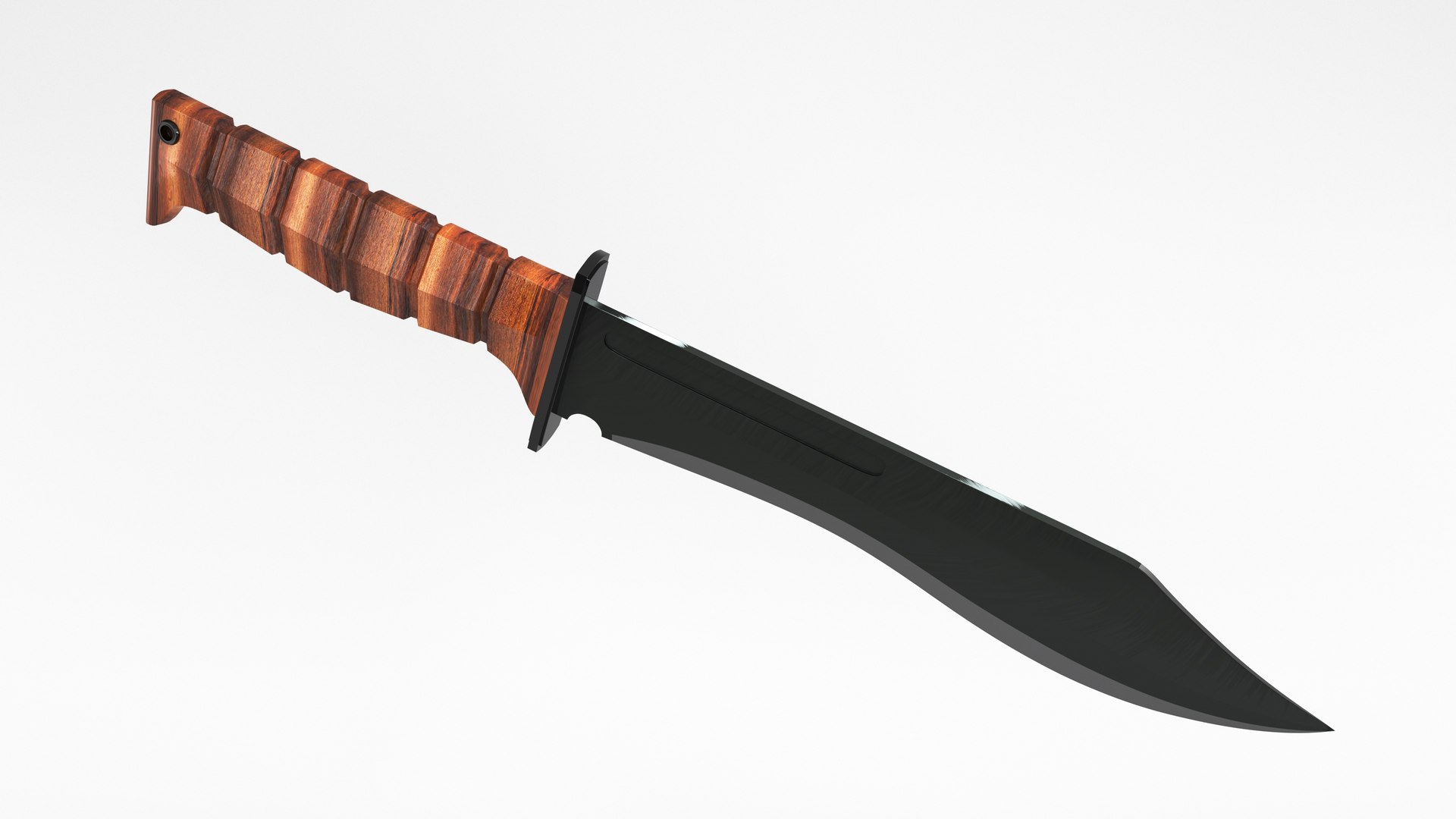 3D Model Knife Bowie - TurboSquid 1374172