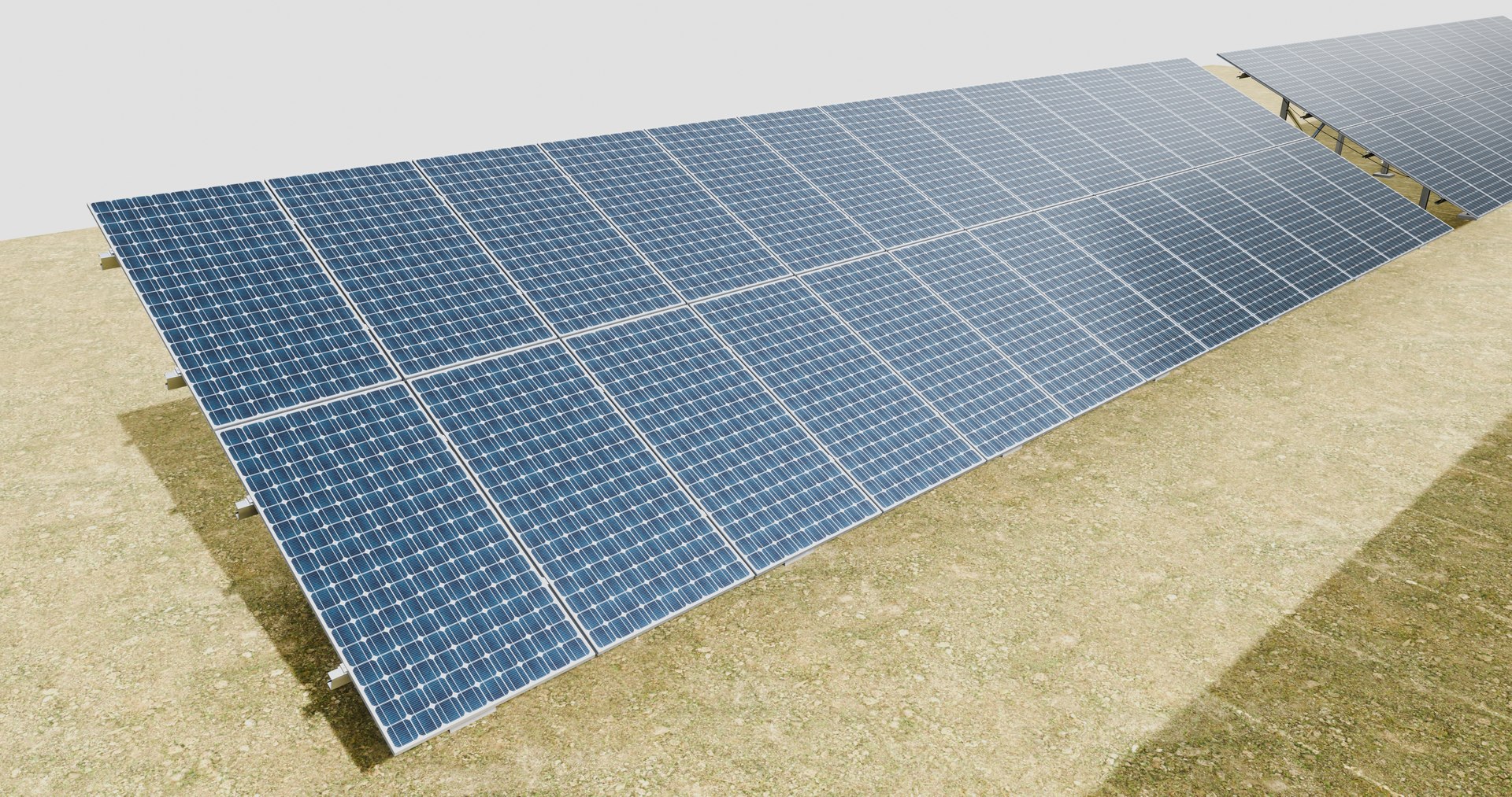 3D Model 5 In 1 Solar Energy Structures - TurboSquid 2319150