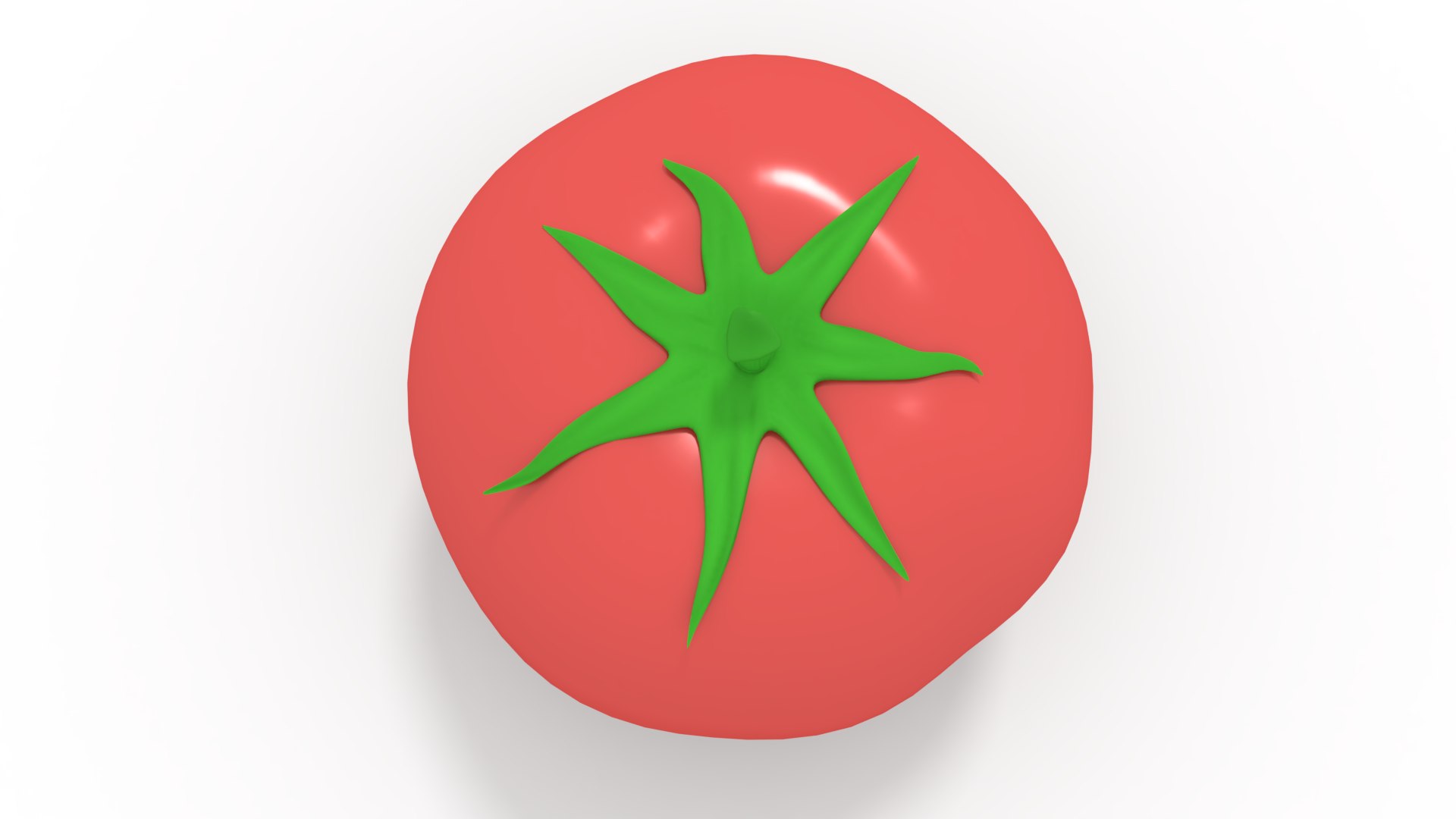 Green Tomato Model - TurboSquid 1443081