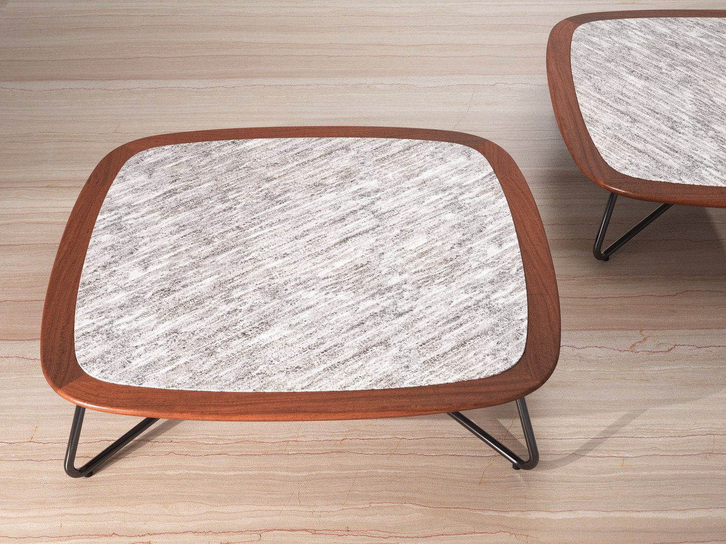 Rivera Coffee Table Model - TurboSquid 1172442