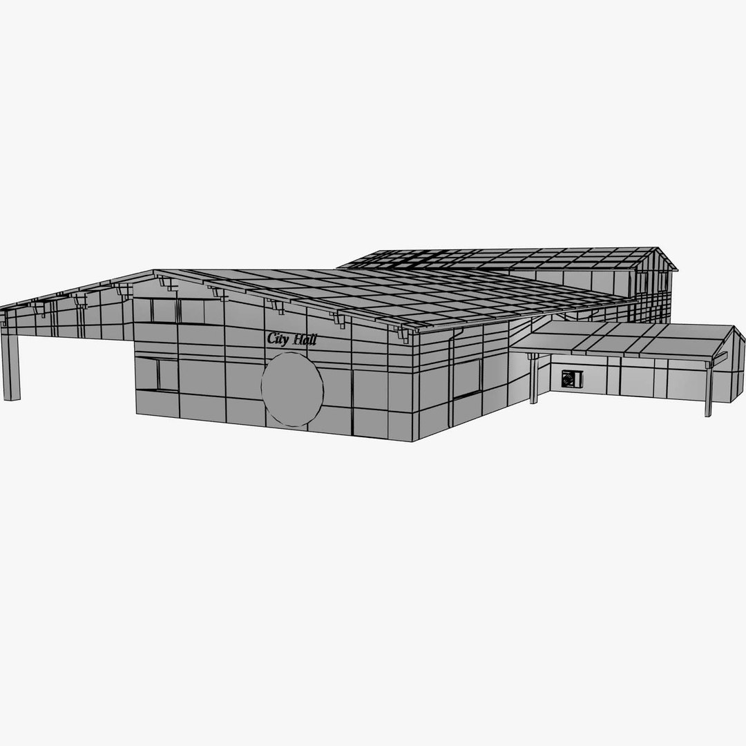 Firestorm City Hall 3d Max