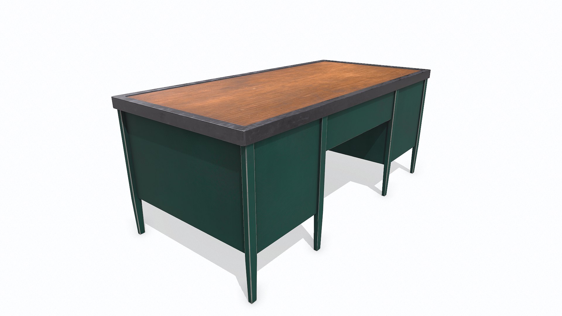 Old Desk1 Low-poly PBR 3D Model - TurboSquid 2284466