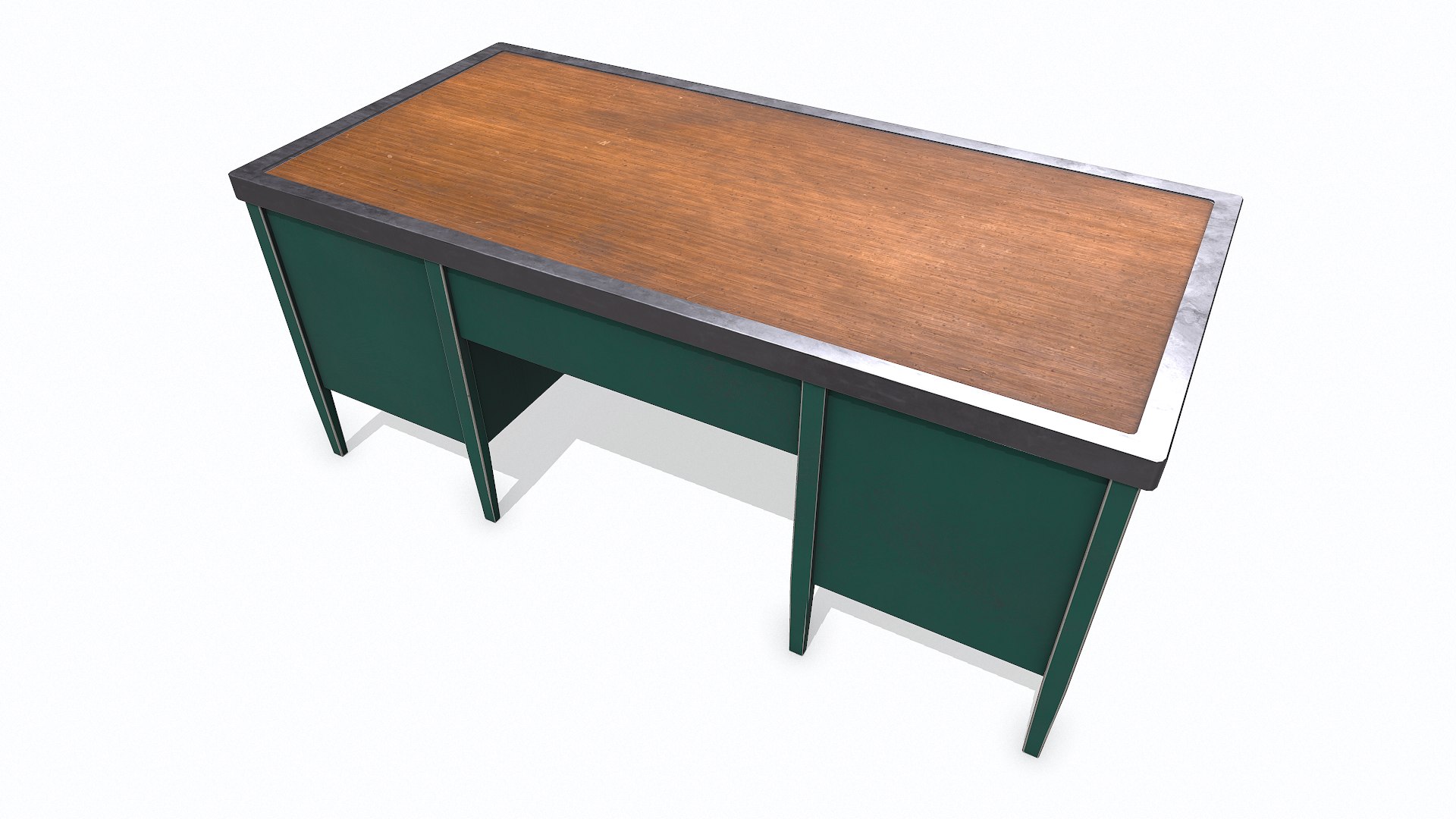 Old Desk1 Low-poly PBR 3D Model - TurboSquid 2284466