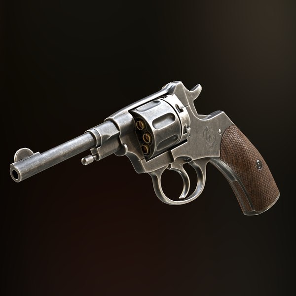 Nagant M1895 3D model - TurboSquid 1977925