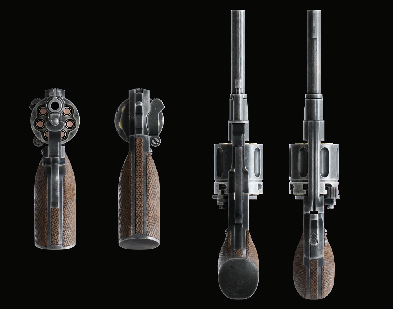 Nagant M1895 3D Model - TurboSquid 1977925